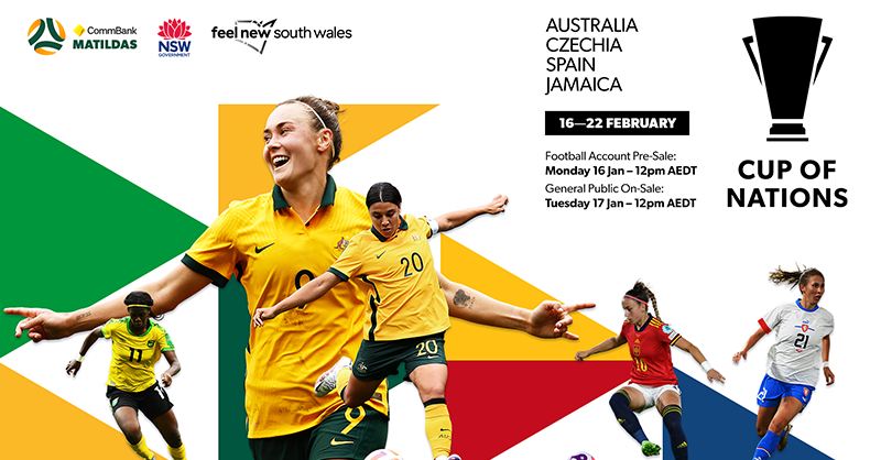 ‘Cup Of Nations’ returns ahead of FIFA Women’s World Cup 2023™ | Matildas