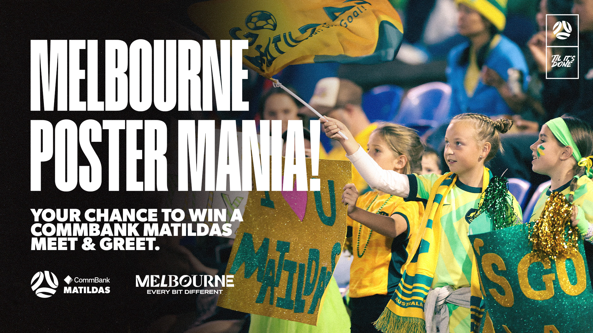 CommBank Matildas Poster Mania at Marvel Stadium | Matildas