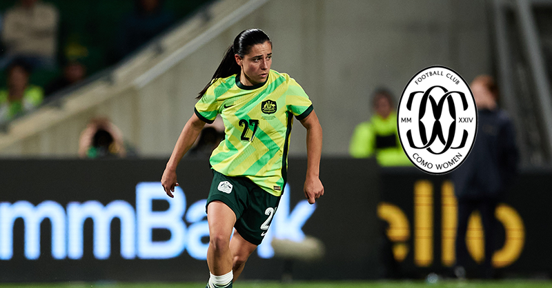 Alex Chidiac signs for F.C. Como in the Serie A Femminile | Matildas